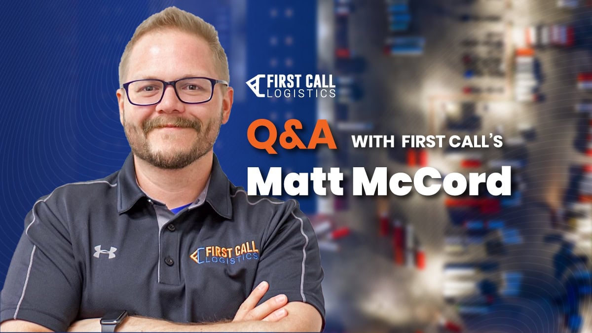 Careers In Logistics: Q&A with First Call’s Matt McCord
